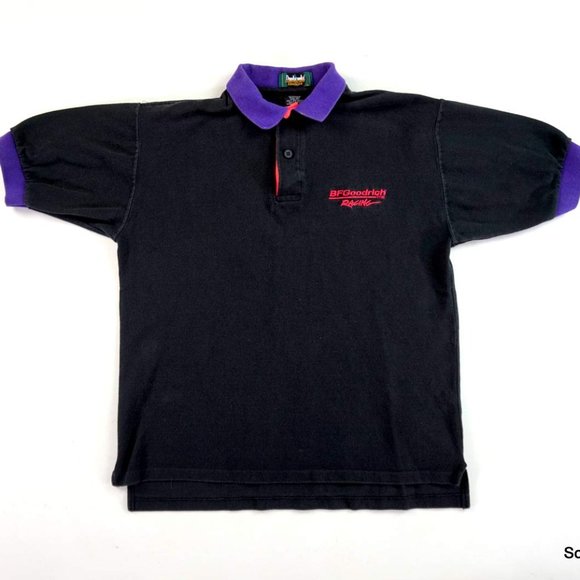 Dunbrooke | Shirts | Vintage 9s Bf Goodrich Tires Racing Polo Mens ...